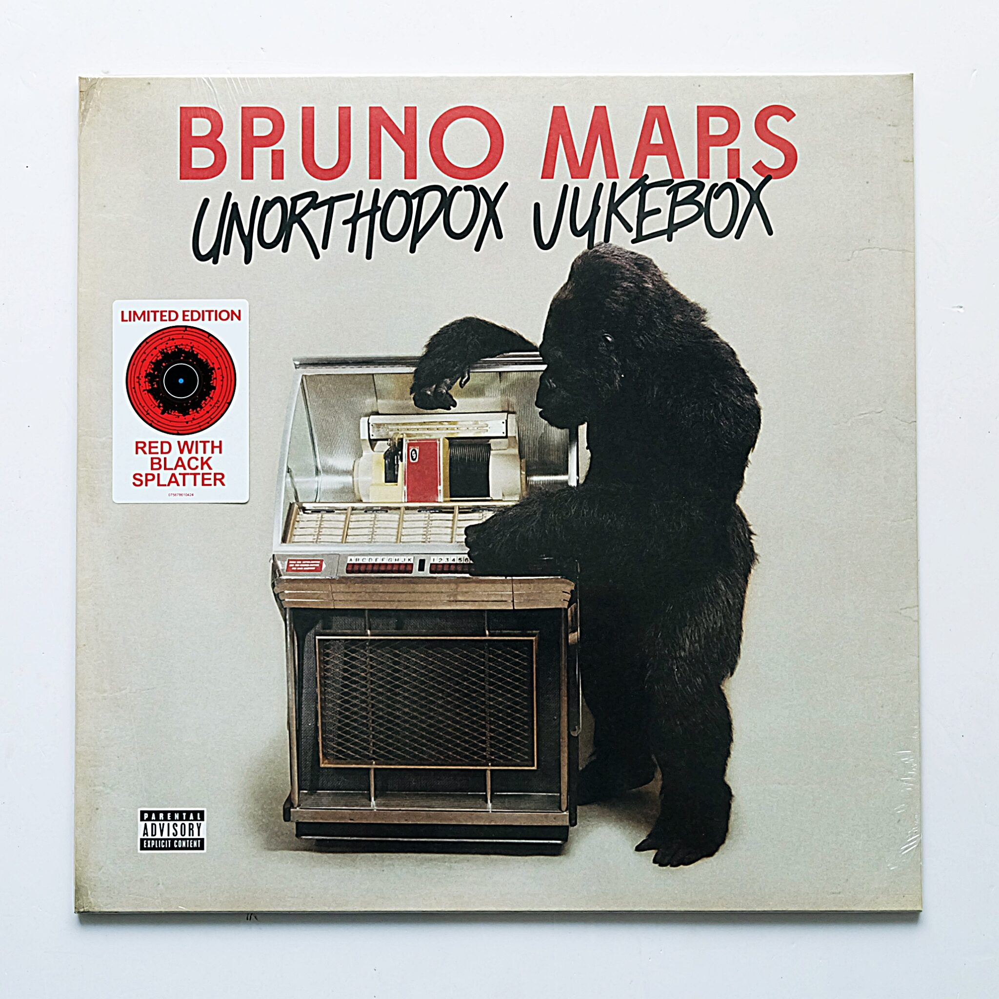 Bruno Mars - Unorthodox Jukebox (Red/Black Splatter Vinyl ...