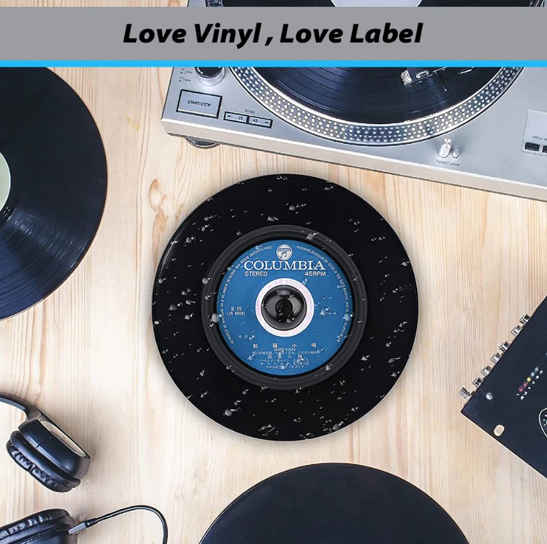 ฝาครอบกันน้ำ Label Protector Black Aluminum Handle (New) - weloveturntable