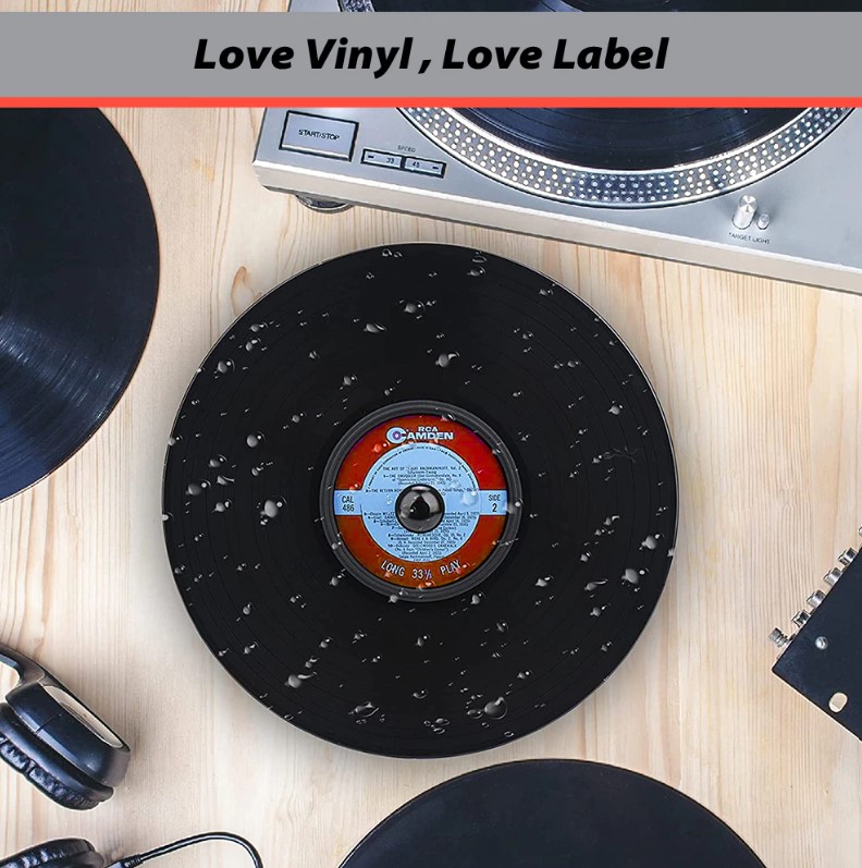 ฝาครอบกันน้ำ Label Protector Black Aluminum Handle (New) - weloveturntable