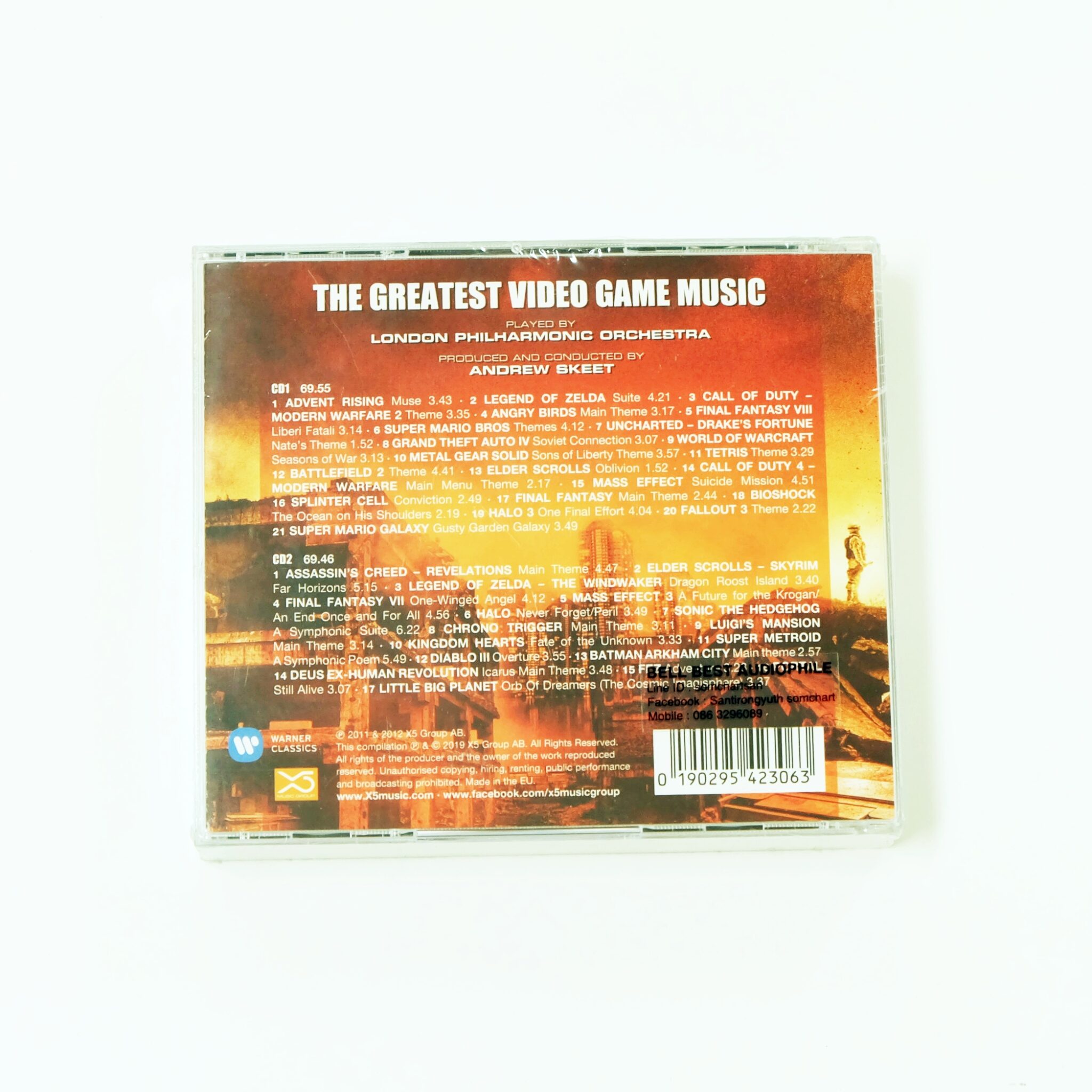 CD The Greatest Video Game Music - weloveturntable